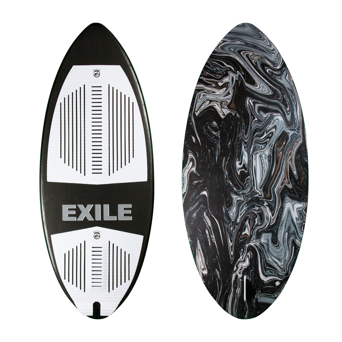 54" Lock™ Carbon Skim Style Wake Surfboard | Exile Wakesurfing